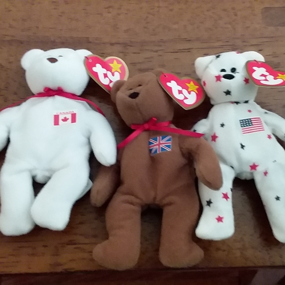 Ty | Toys | 3 Mini Beanie Babies | Poshmark